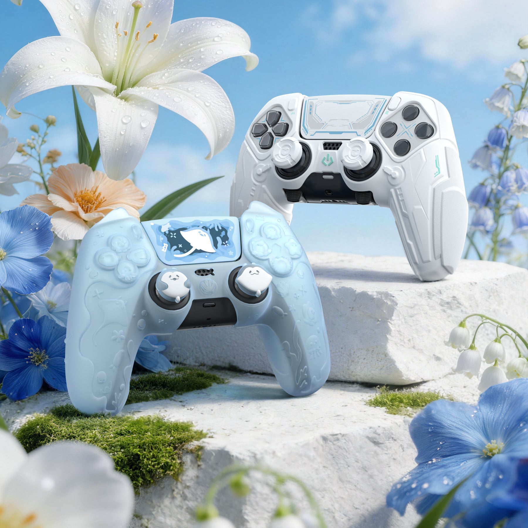 PlayVital Gaming Accessories For PS5, Xbox, PS4, Switch