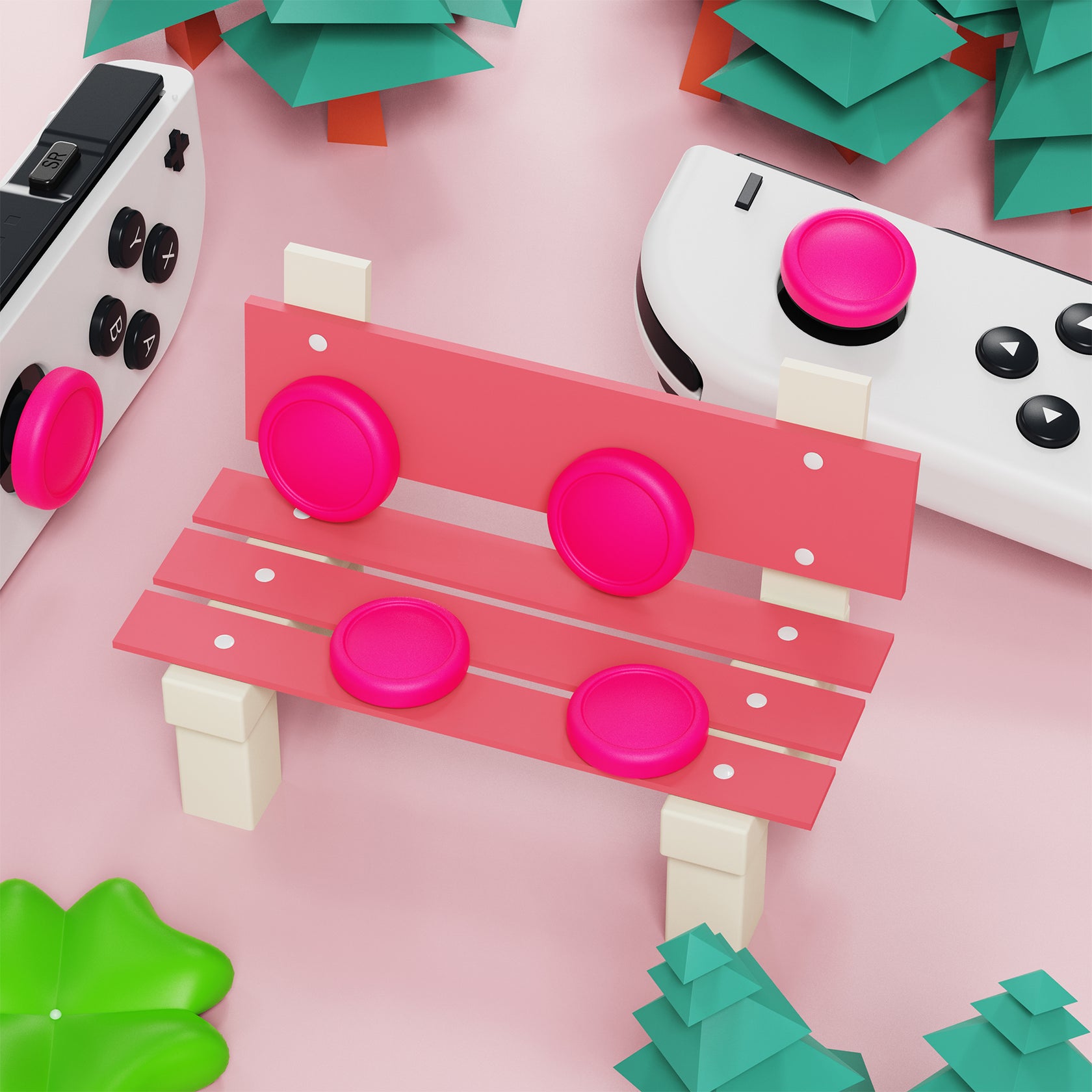 PlayVital Joystick Caps for Nintendo Switch & Switch OLED & Switch Lit