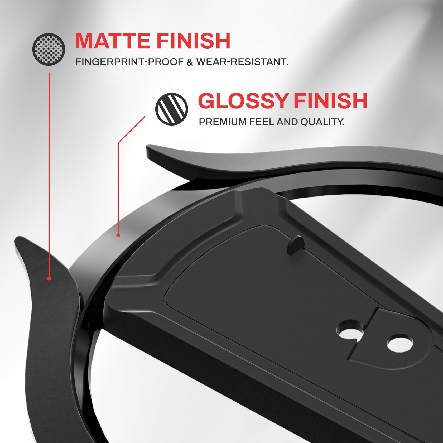 PlayVital Vertical Stand with Anti-Slip Pads for PS5/Slim/Pro/Standard